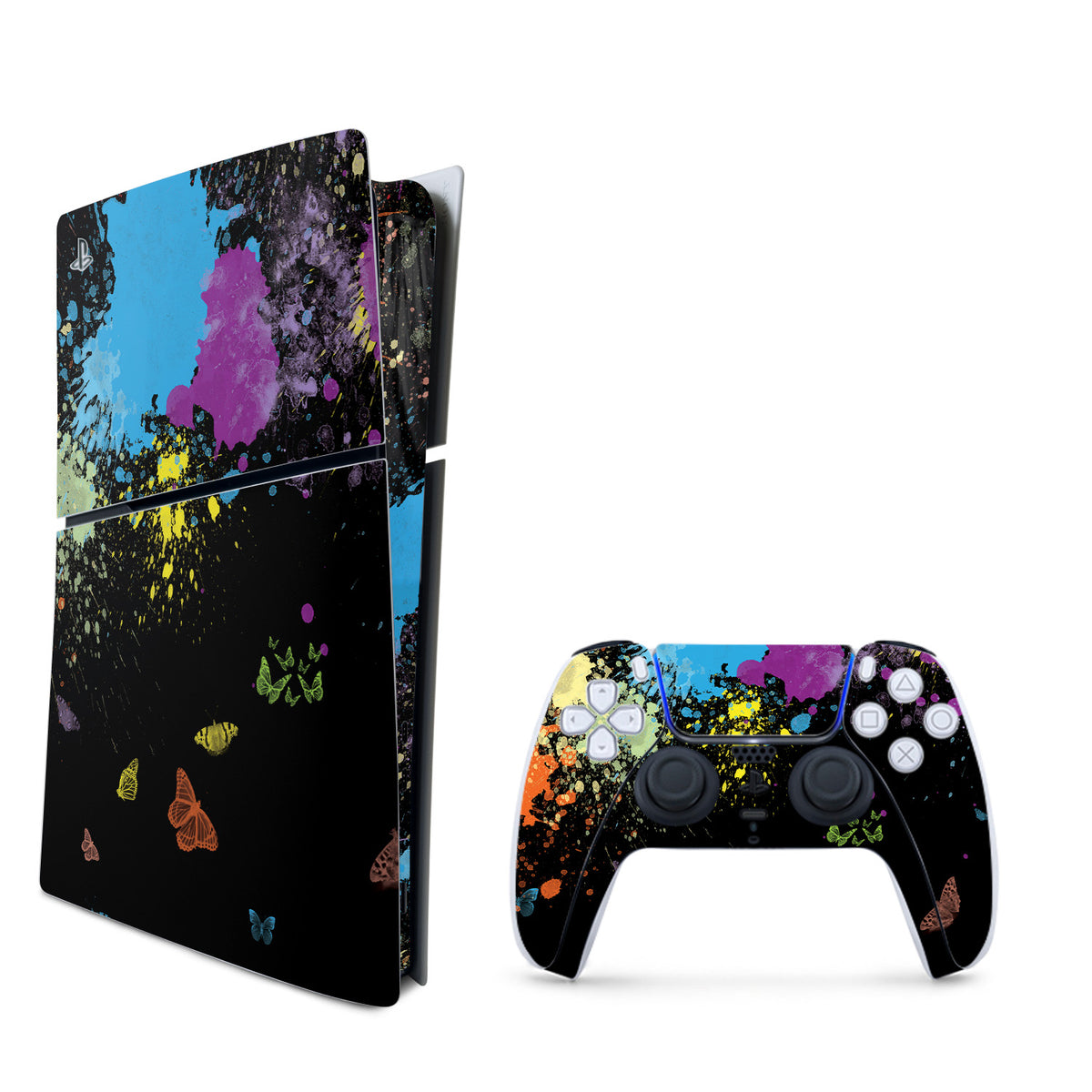 Splatter Skin For Sony Playstation 5 Slim — MightySkins