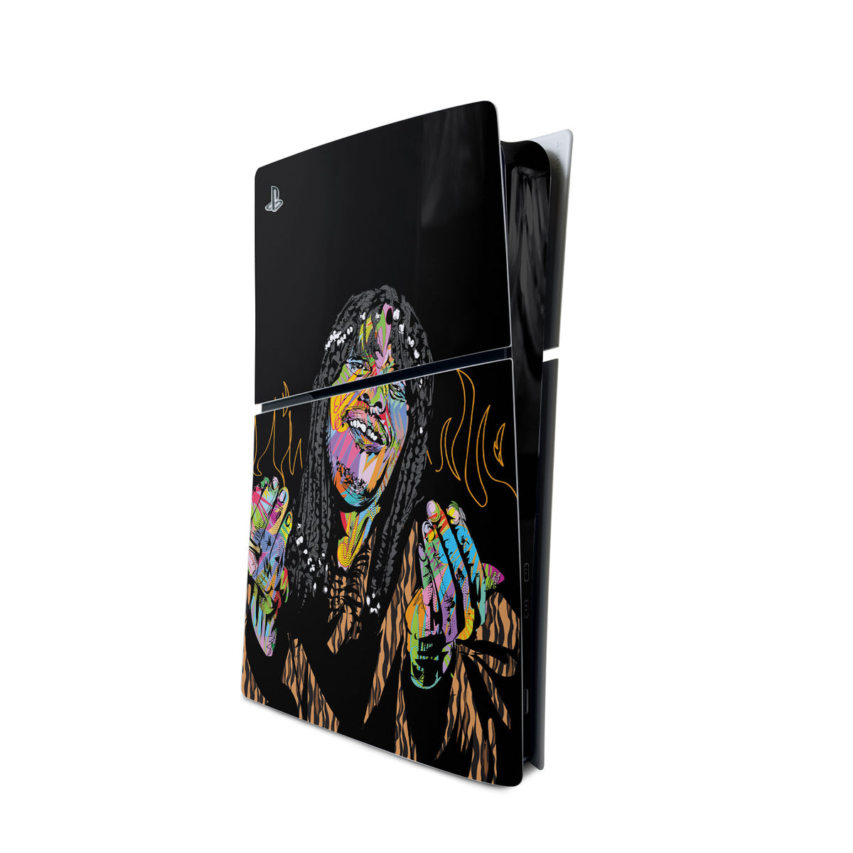 Super Freaky Parody Skin For Sony Playstation 5 Slim — MightySkins