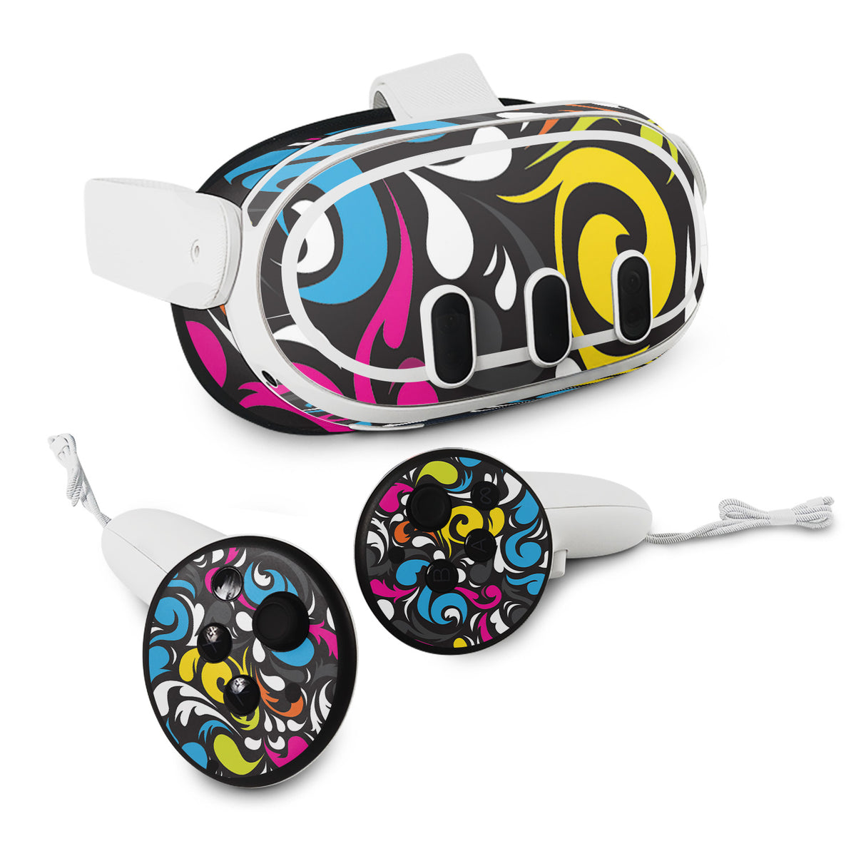 Swirly Skin For Meta Quest 3 — MightySkins