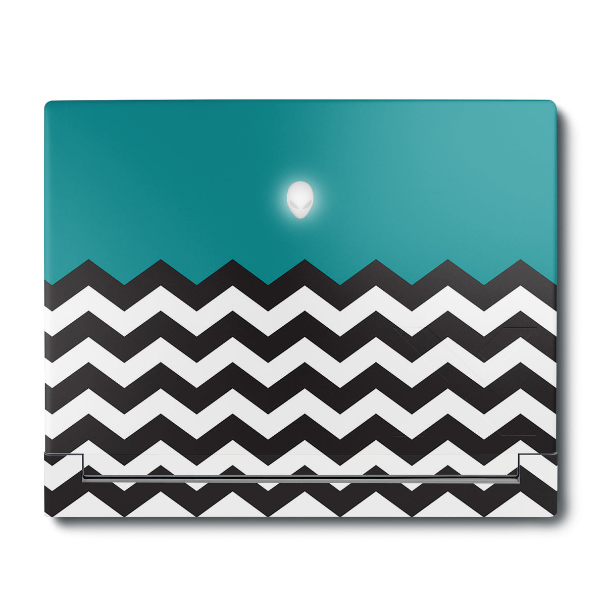 Teal Chevron Skin For Alienware X16 R1 (2023) — MightySkins
