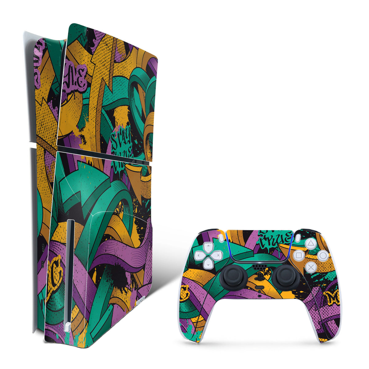 Tertiary Arrows Skin For Sony Playstation 5 Slim Bundle — MightySkins
