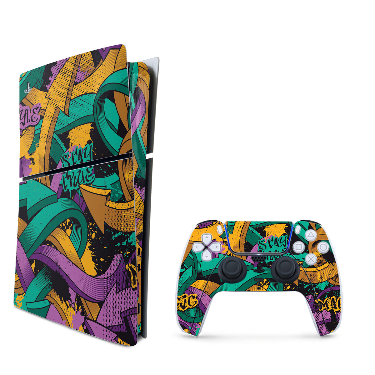 Tertiary Arrows Skin For Sony Playstation 5 Slim — MightySkins