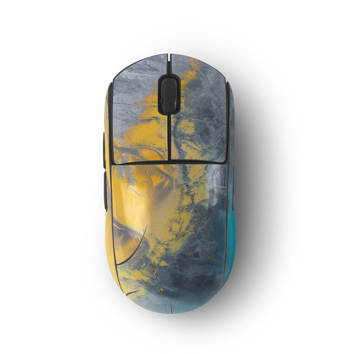 Yellow Spill Skin For Logitech G Pro Wireless Gaming Mouse — MightySkins
