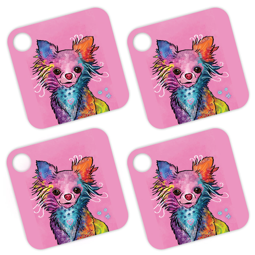 Chihuahua Rainbow Skin For Tile Mate (2020) 4 Pack — MightySkins