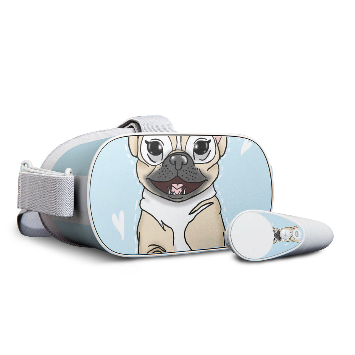 Frenchie Love Skin For Oculus Go — MightySkins