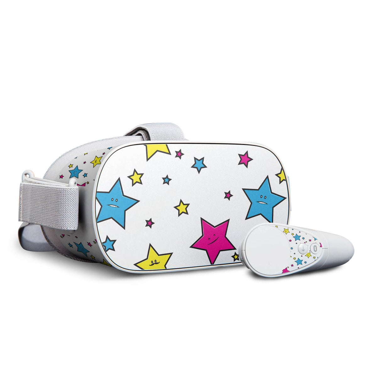 Smiley Stars Skin For Oculus Go — MightySkins