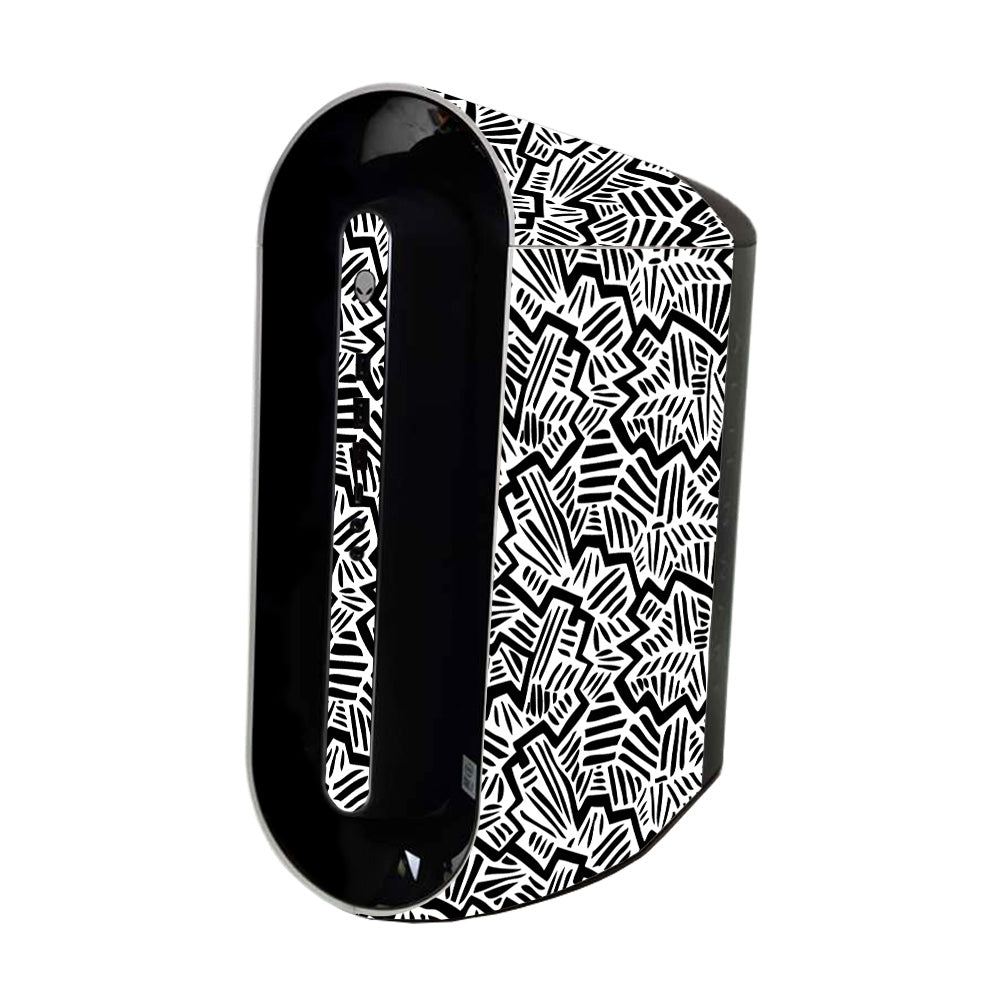 Abstract Black Skin For Alienware Aurora R11 Gaming Desktop — MightySkins