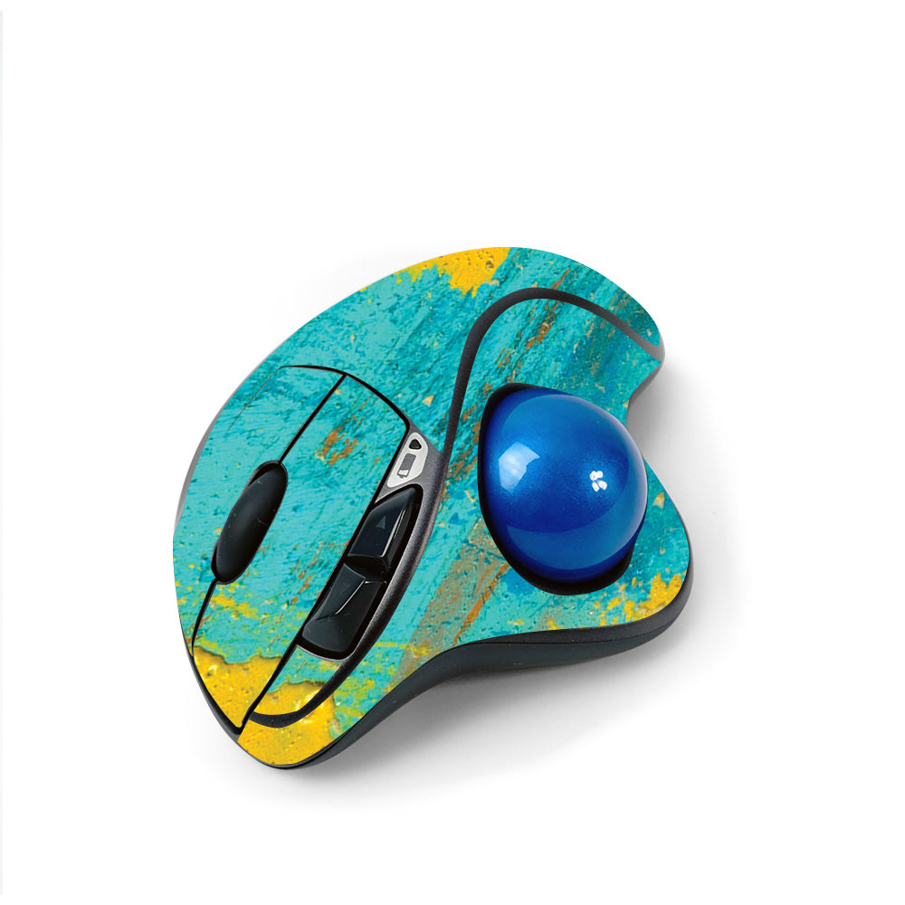 Acrylic Blue Skin For Logitech M570 Wireless Trackball Mouse — MightySkins
