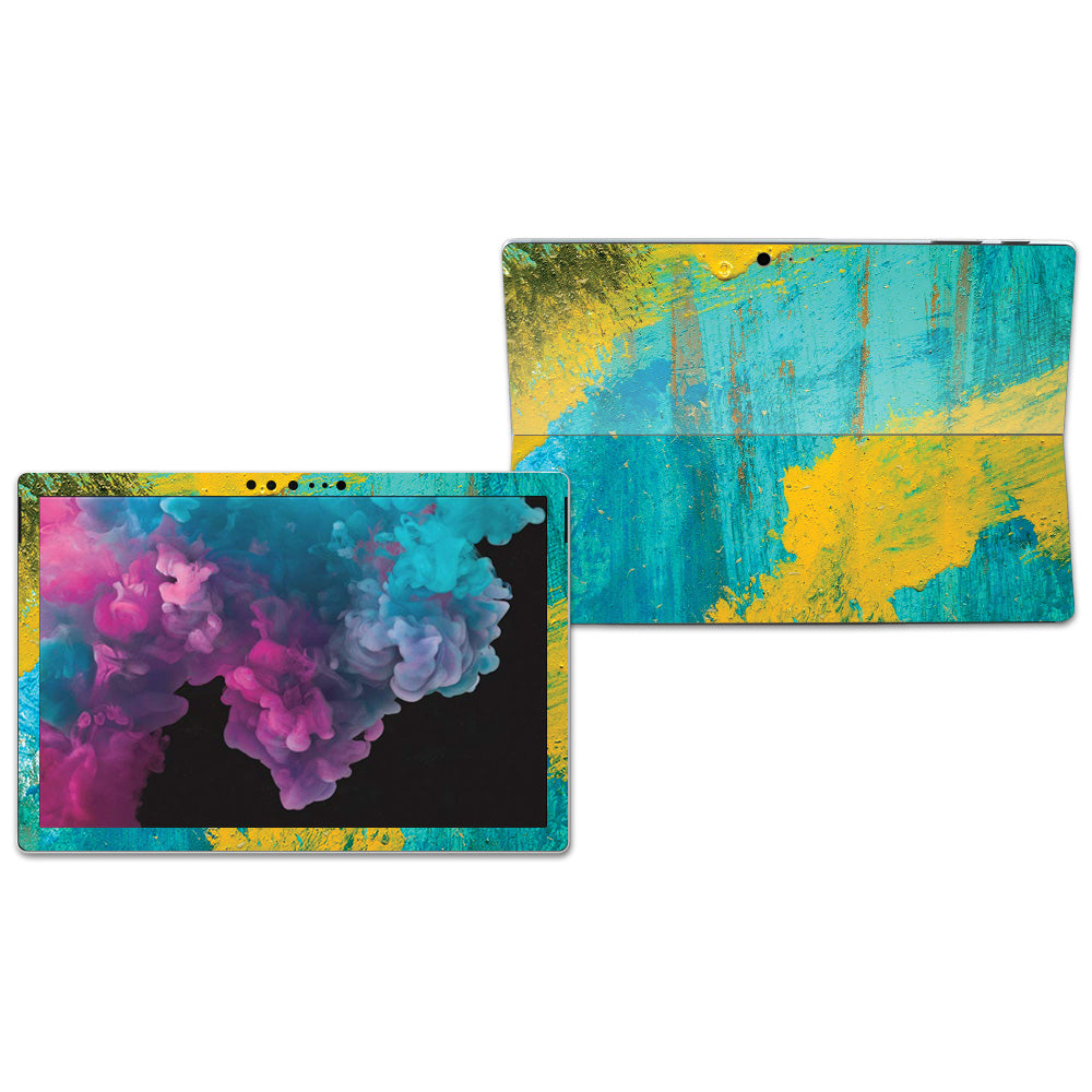 Acrylic Blue Skin For Microsoft Surface Pro 6 — MightySkins