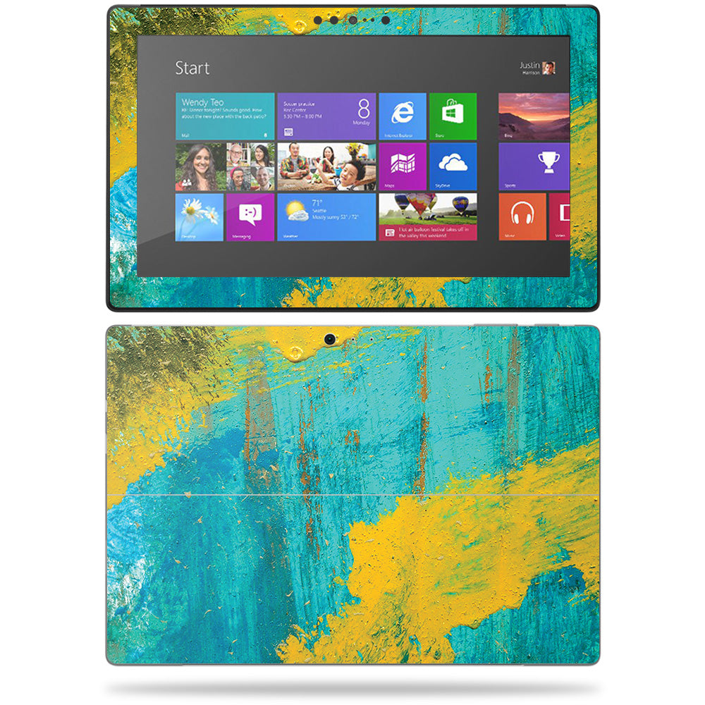 Acrylic Blue Skin For Microsoft Surface Pro — MightySkins