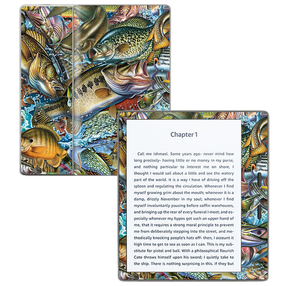Action Fish Puzzle Skin For Amazon Kindle Oasis 7" (9th Gen) — MightySkins