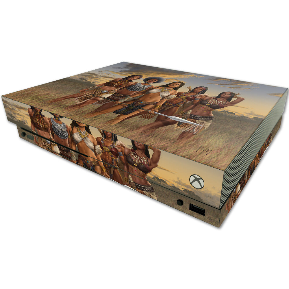African Queens Skin For Microsoft One X Console Only — MightySkins