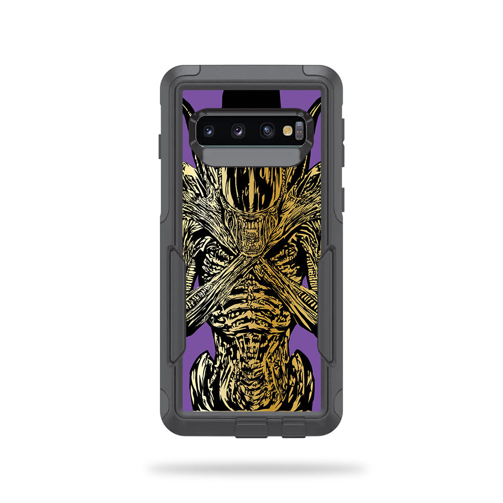 Alien Drome Skin For Otterbox Commuter Galaxy S10 — MightySkins