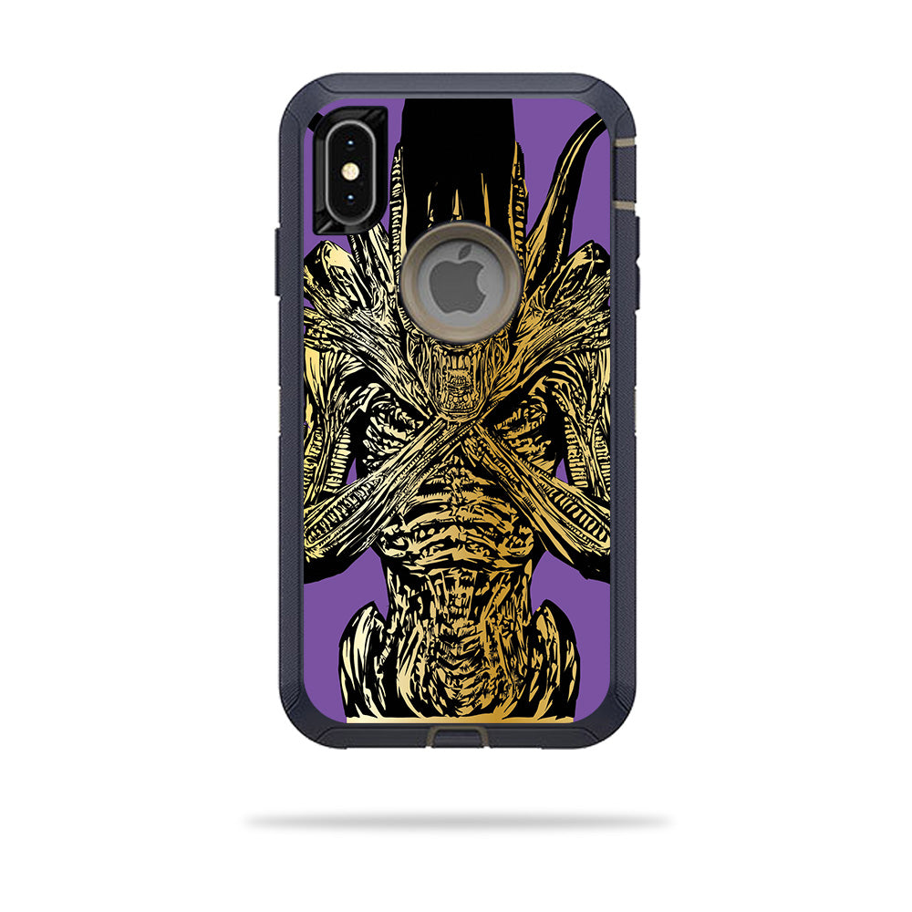 Alien Drome Skin For OtterBox Defender iPhone XS Max — MightySkins