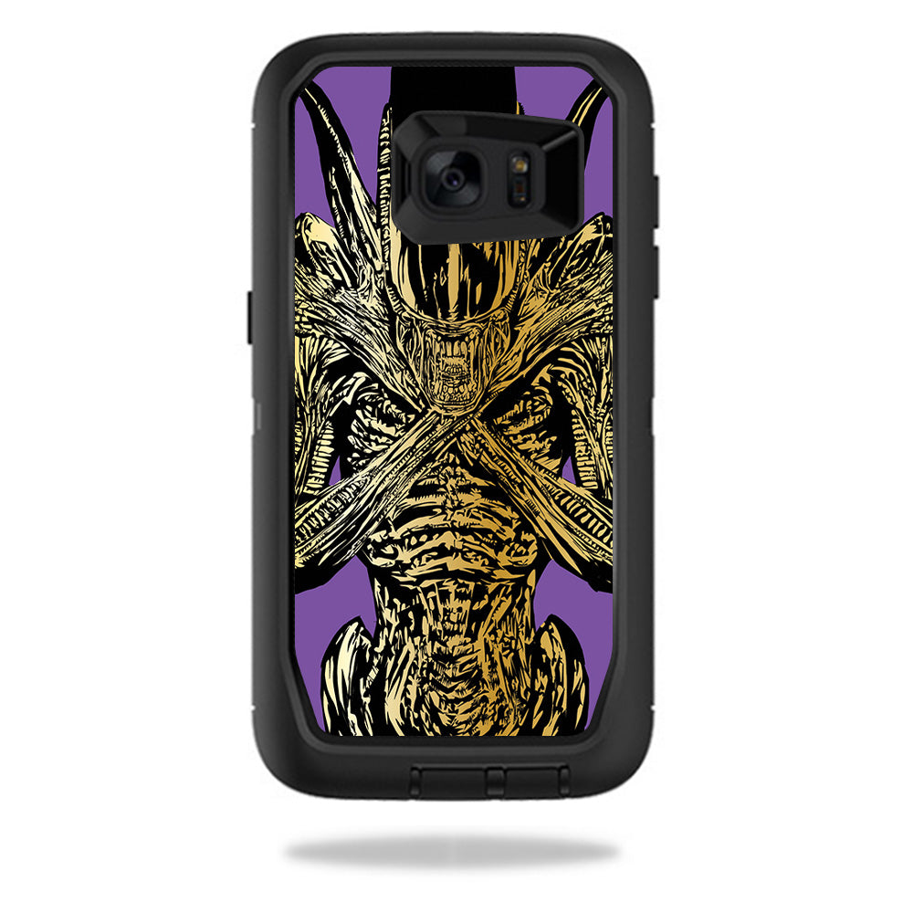 Alien Drome Skin For OtterBox Defender Galaxy S7 Edge Case — MightySkins
