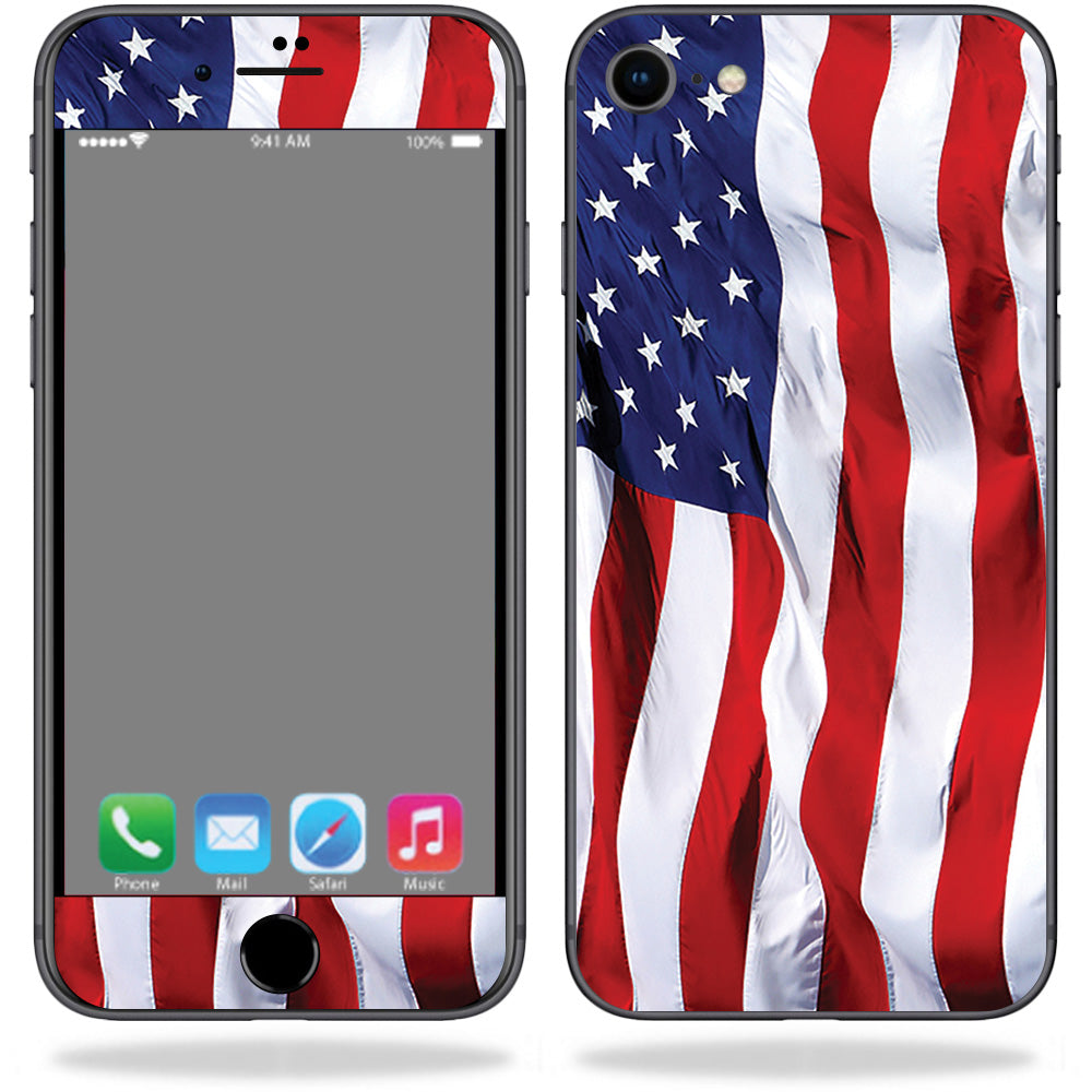 American Flag Skin For Apple iPhone SE (2020) / 7 / 8 — MightySkins