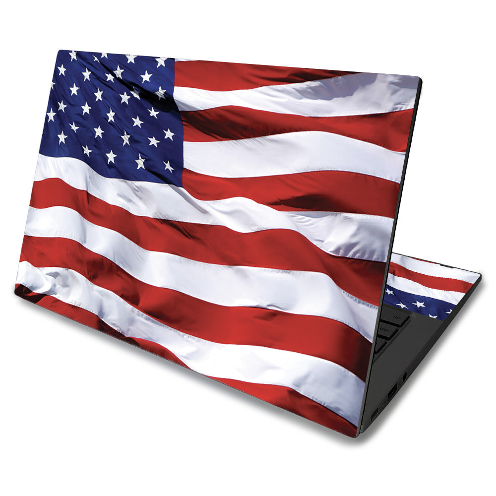 American Flag Skin For Chromebook C425 14" (2019) — MightySkins