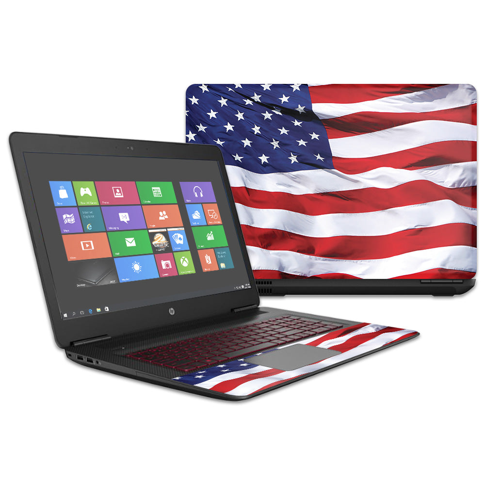 American Flag Skin For OMEN Laptop 17 (2016) — MightySkins