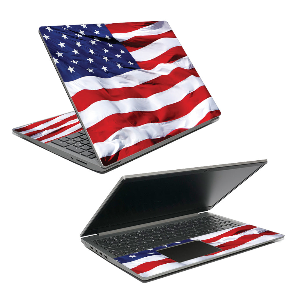 American Flag Skin For IdeaPad S145 15" (2019) — MightySkins