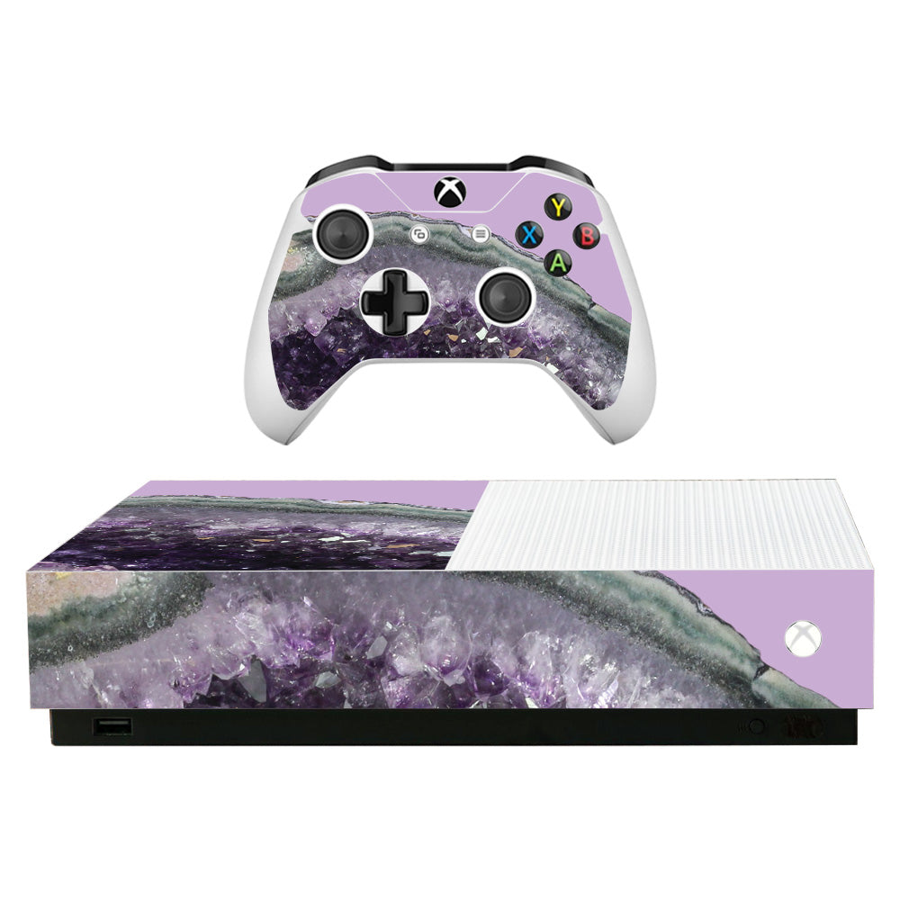 Amethyst Agate Skin For Microsoft Xbox One S All-Digital Edition ...