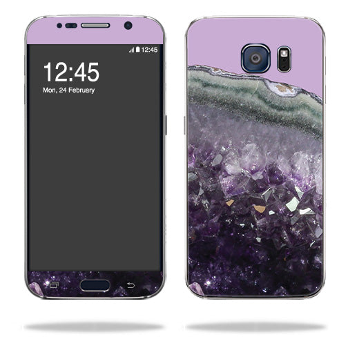 Amethyst Agate Skin For Samsung Galaxy S6 — MightySkins