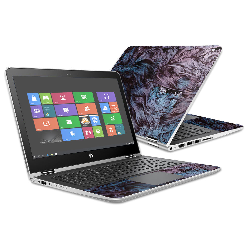 Angry Ripple Skin For Pavilion x360 13" (2016) — MightySkins