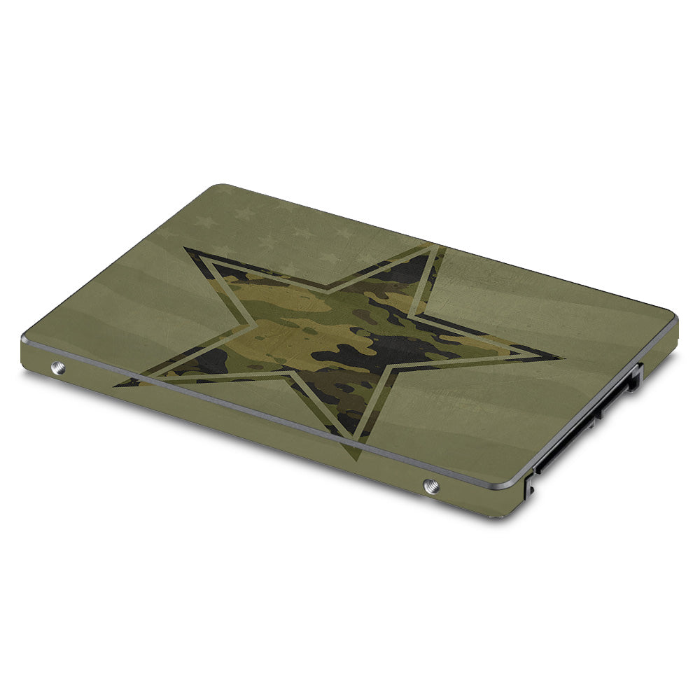 Army Star Skin For Samsung 850 / 860 Evo 2.5" SSD — MightySkins
