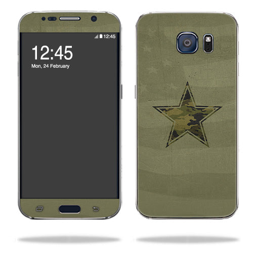 Army Star Skin For Samsung Galaxy S6 — MightySkins