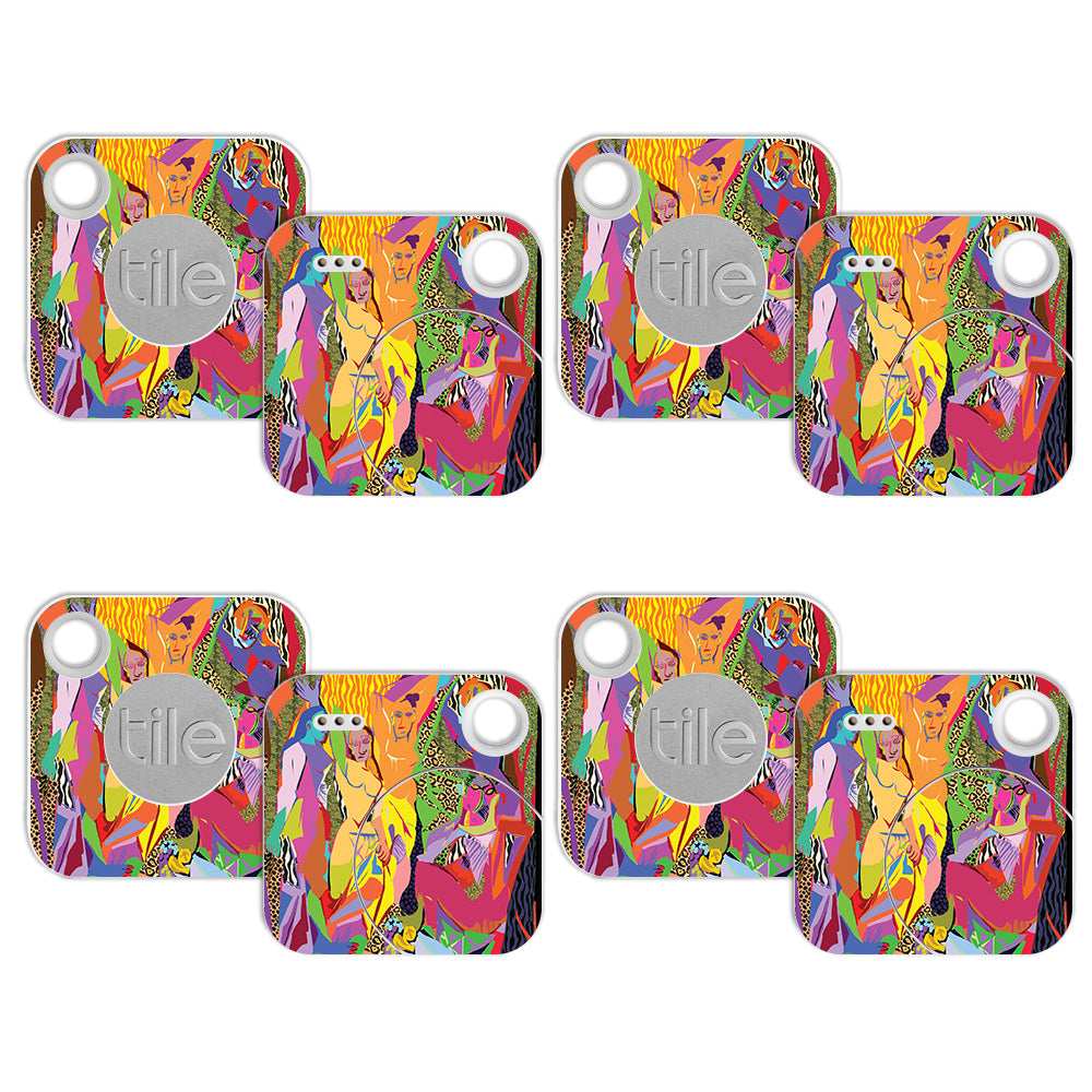 Avignon Skin For Tile Mate w/ Replaceable Battery 2018 4 Pack — MightySkins