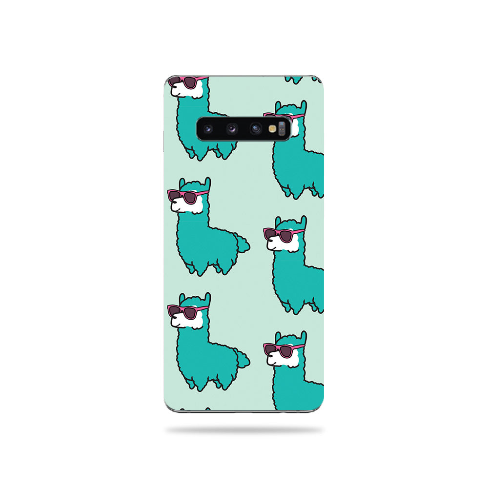 Awesome Alpacas Skin For Samsung Galaxy S10 Plus — MightySkins