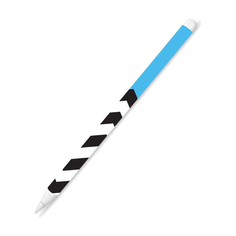 Baby Blue Chevron Skin For Apple Pencil (2nd Gen) — MightySkins
