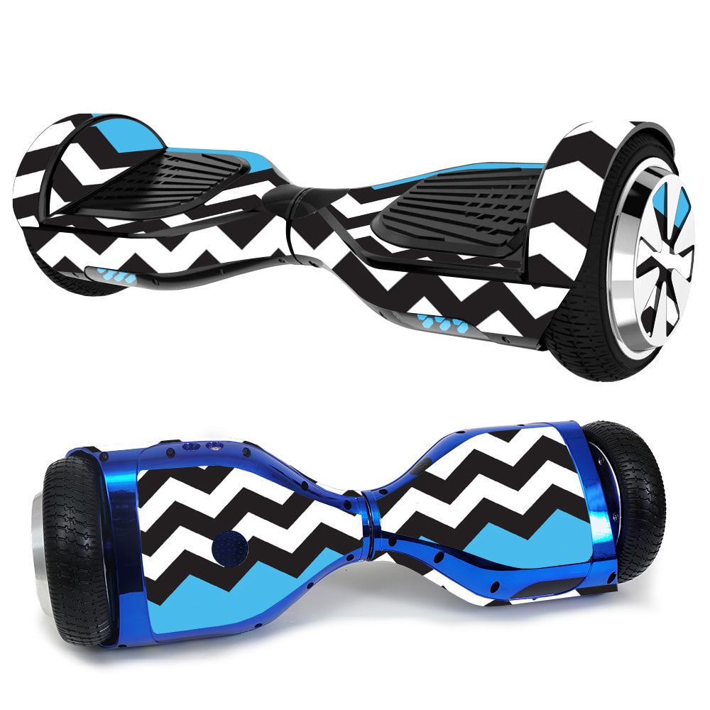 Baby Blue Chevron Skin For Hover-1 Ultra Hoverboard — MightySkins
