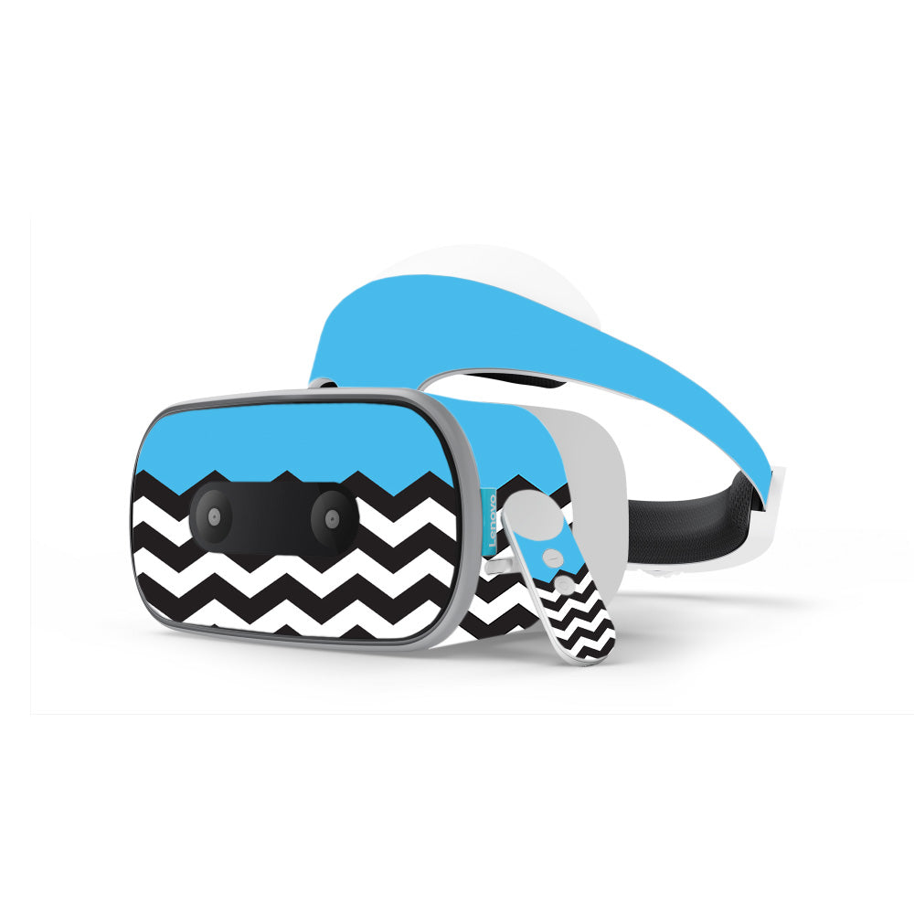 Baby Blue Chevron Skin For Lenovo Mirage Solo — MightySkins