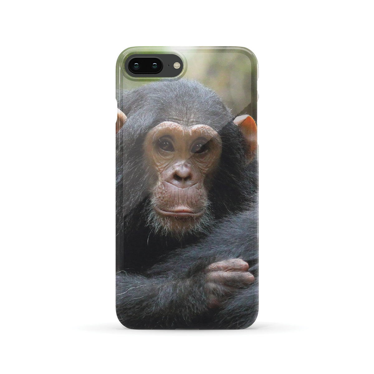 Baby Chimp Case for iPhone 8 Plus — MightySkins