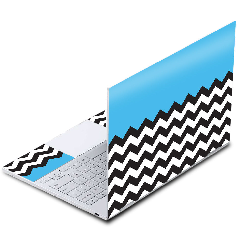 Baby Blue Chevron Skin For Pixelbook — MightySkins