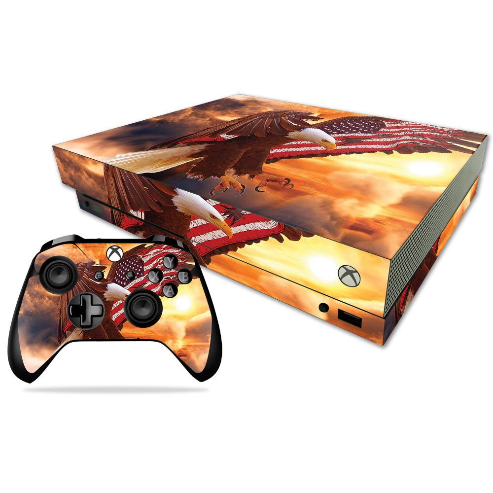 Bald Eagle Skin For Microsoft Xbox One X — MightySkins