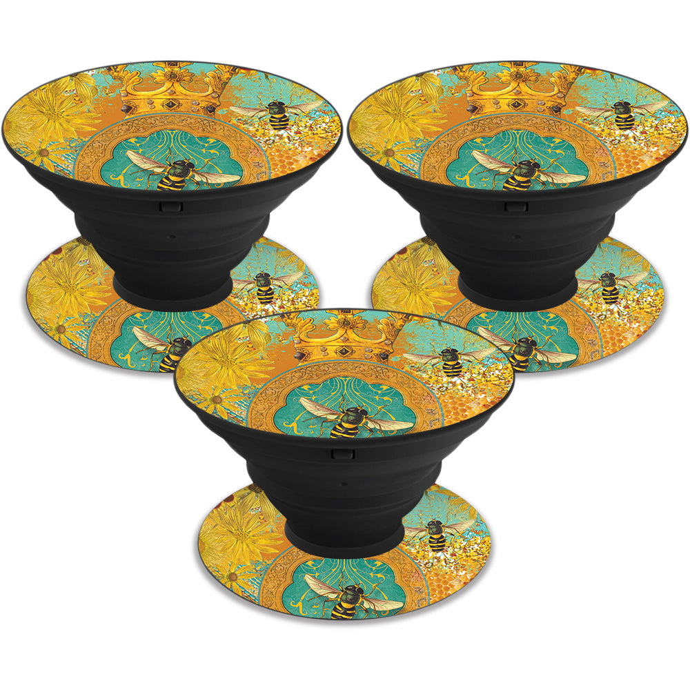 Bee Queen Skin For PopSocket PopSocket — MightySkins