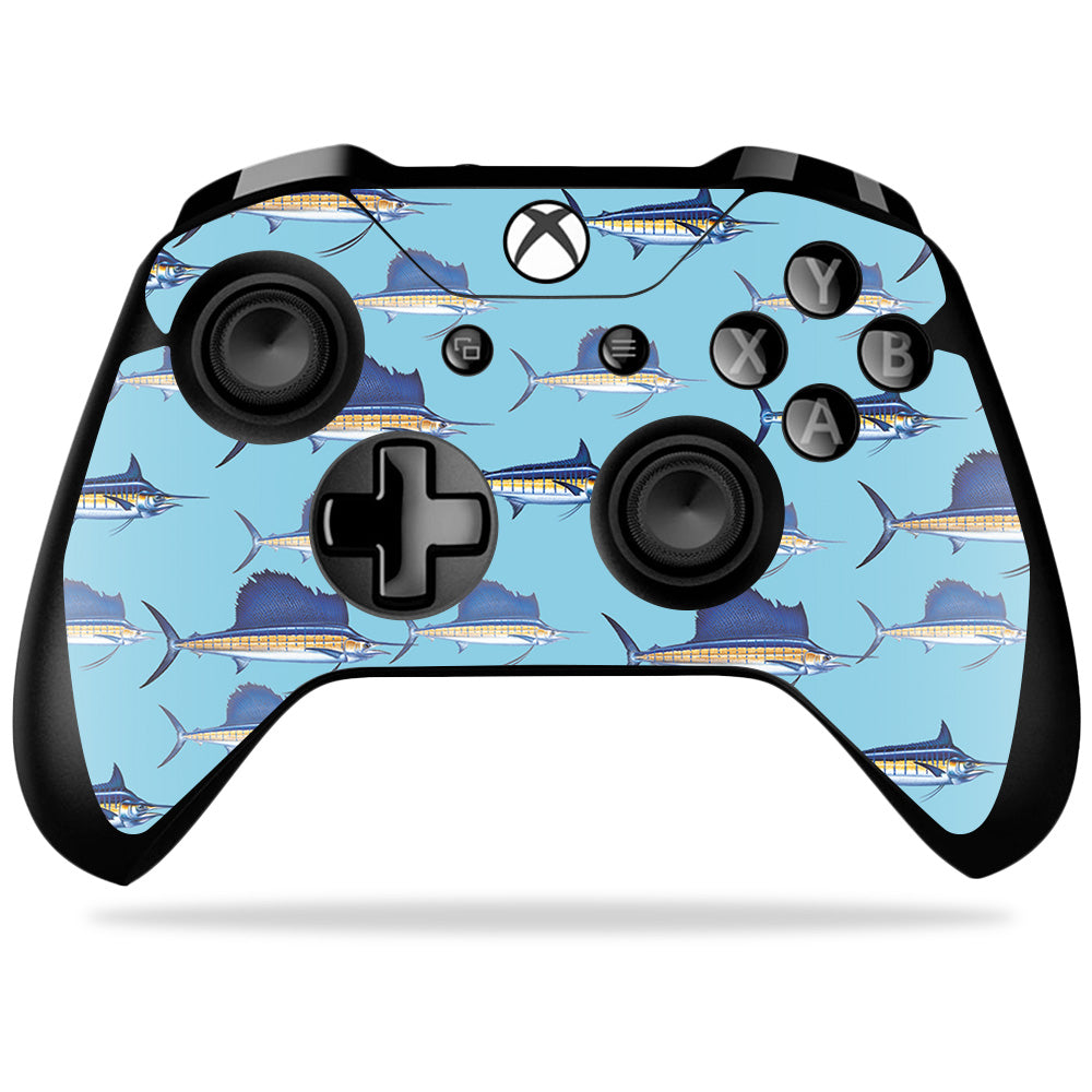 Billfish Stripes Skin For Microsoft Xbox One X Controller — MightySkins