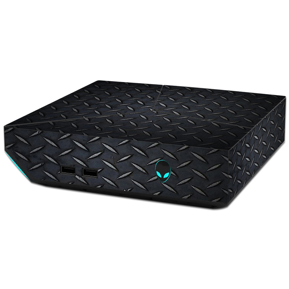 Black Diamond Plate Skin For Alienware Steam Machine — MightySkins