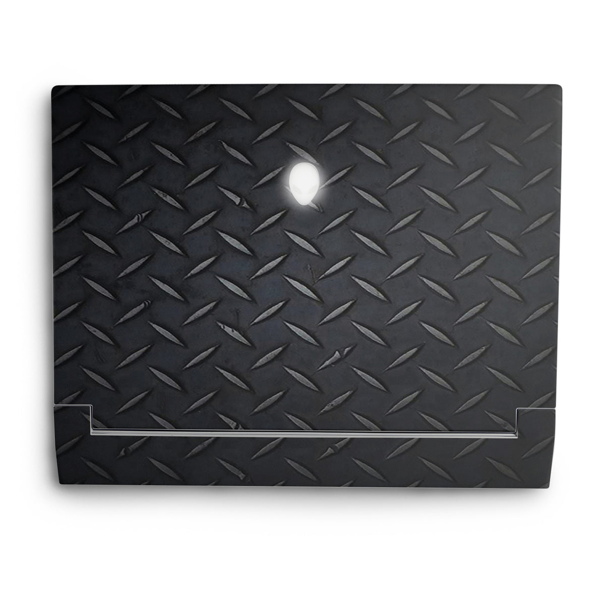 Black Diamond Plate Skin For Alienware X14 (2022) Laptop — MightySkins