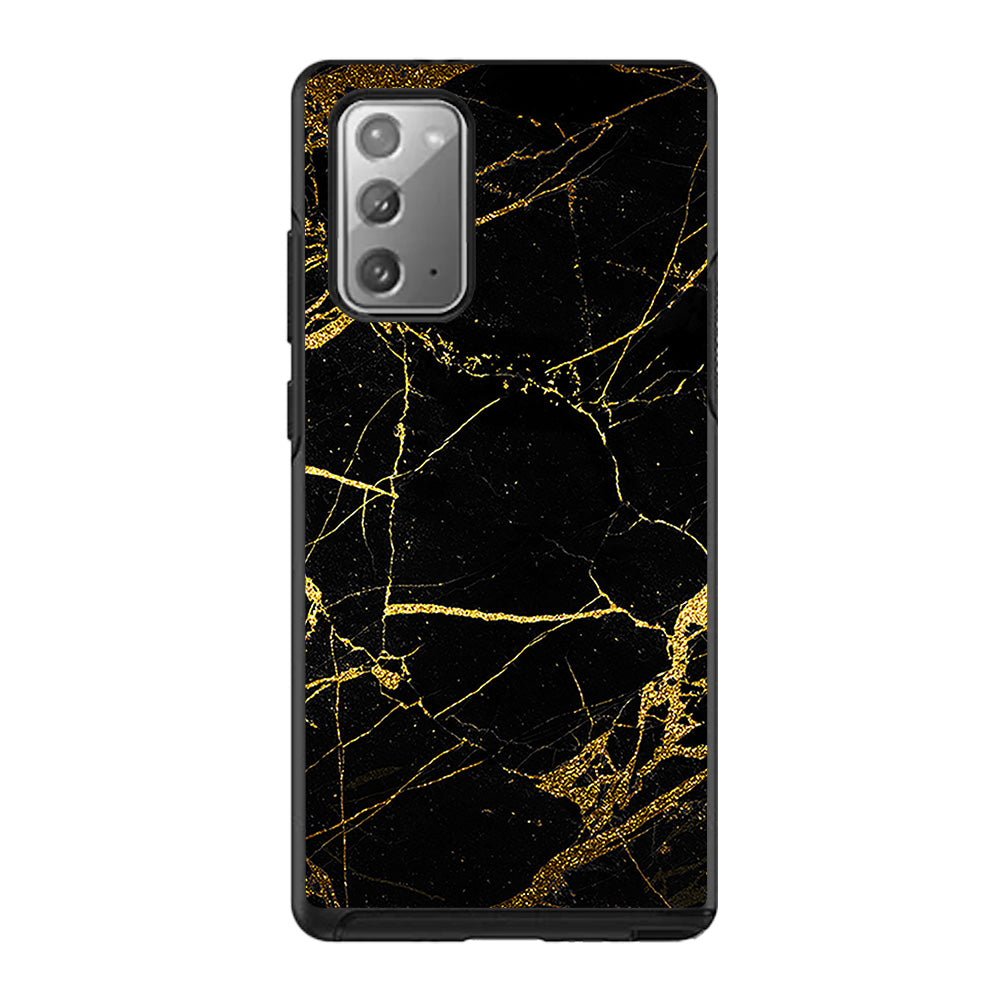 Black Gold Marble Skin For OtterBox Symmetry for Galaxy Note20 5G ...