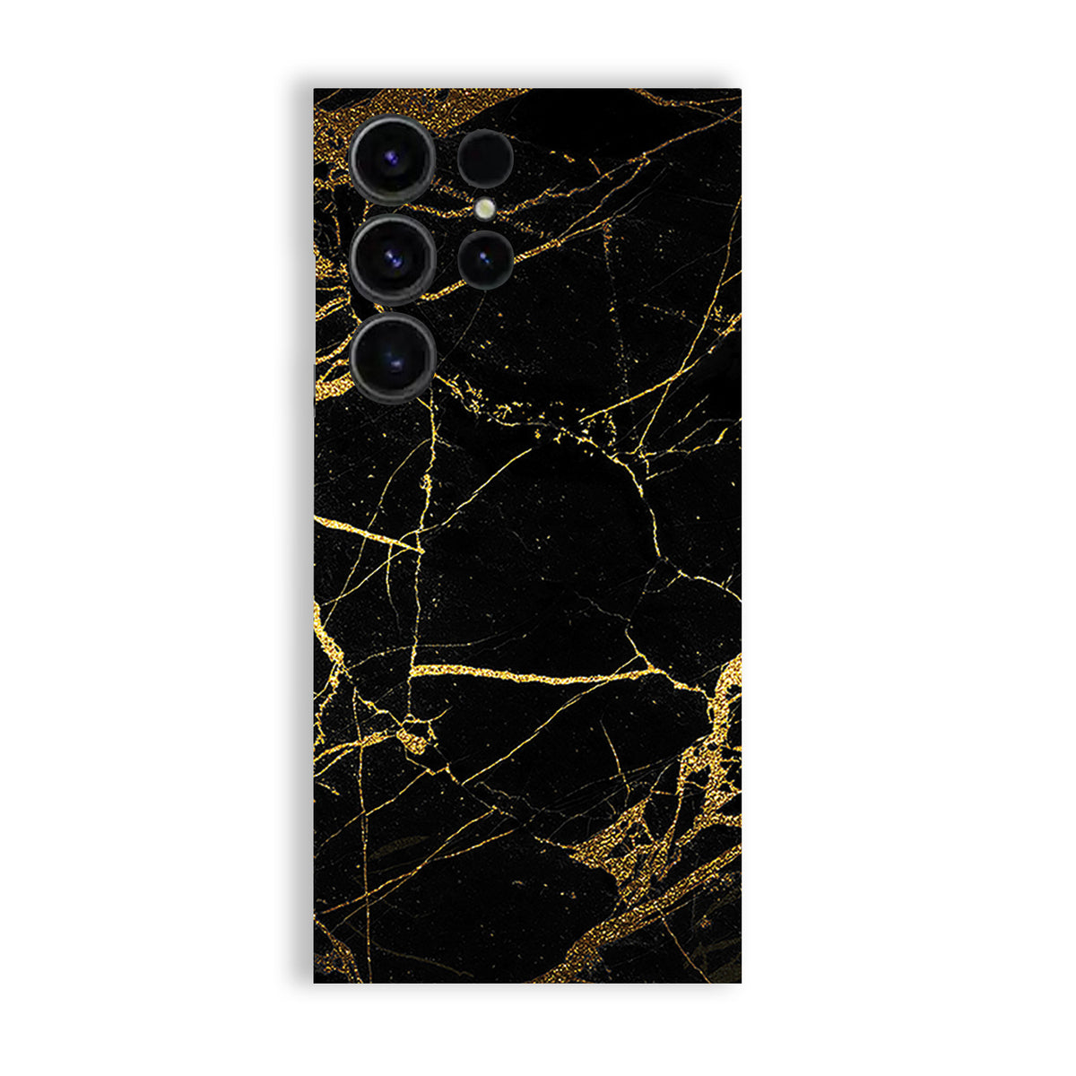 Black Gold Marble Skin For Samsung Galaxy S23 Ultra — MightySkins