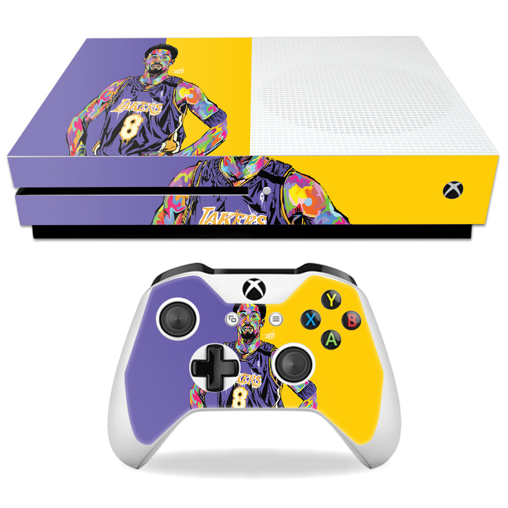 Black Mamba Skin For Microsoft Xbox One S — MightySkins
