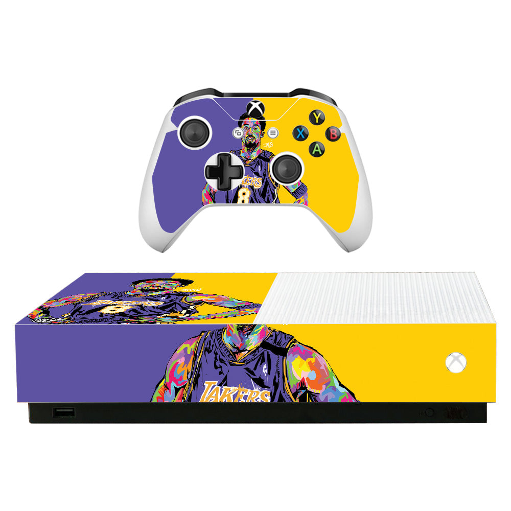 Black Mamba Skin For Microsoft Xbox One S All-Digital Edition — MightySkins