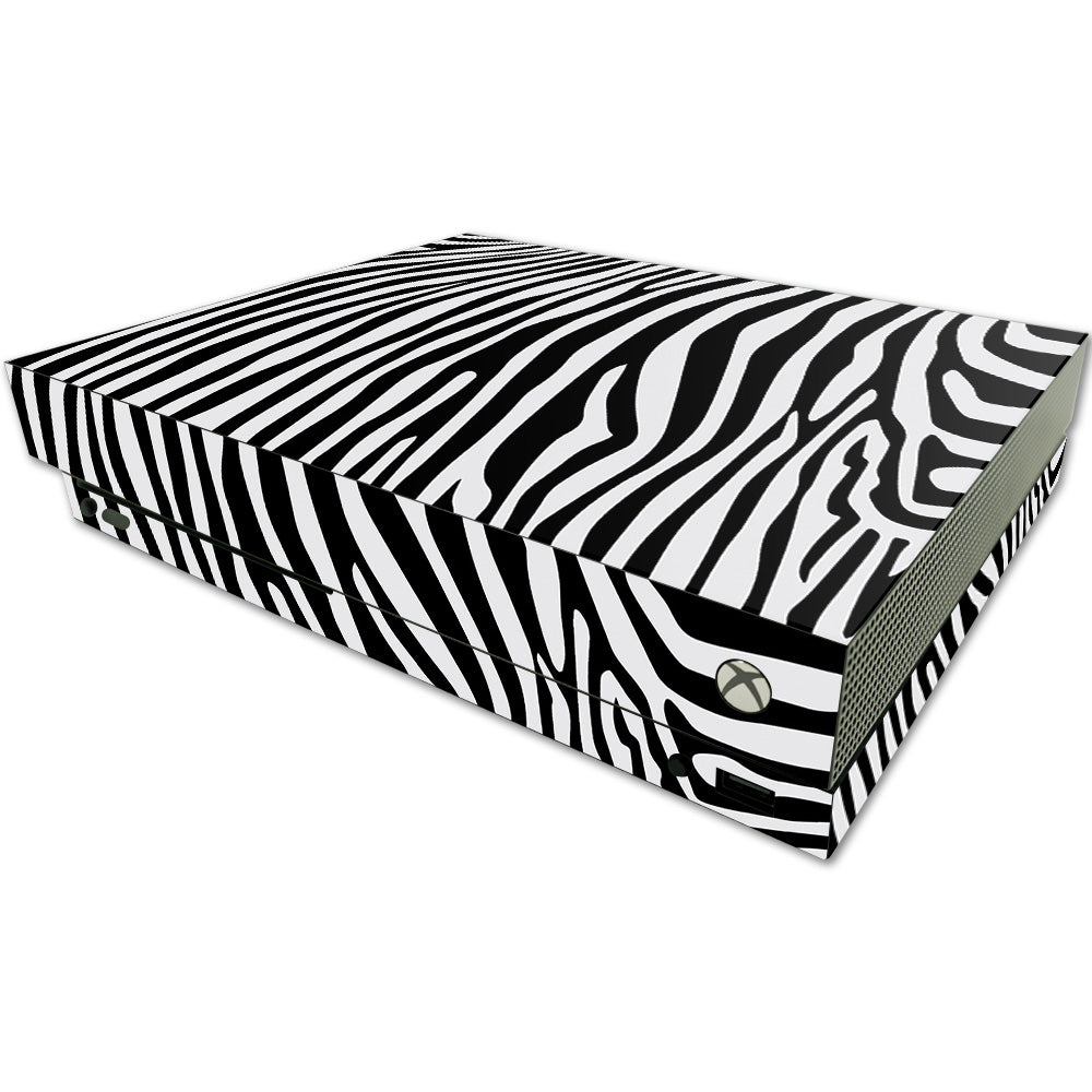 Black Zebra Skin For Microsoft One X Console Only — MightySkins
