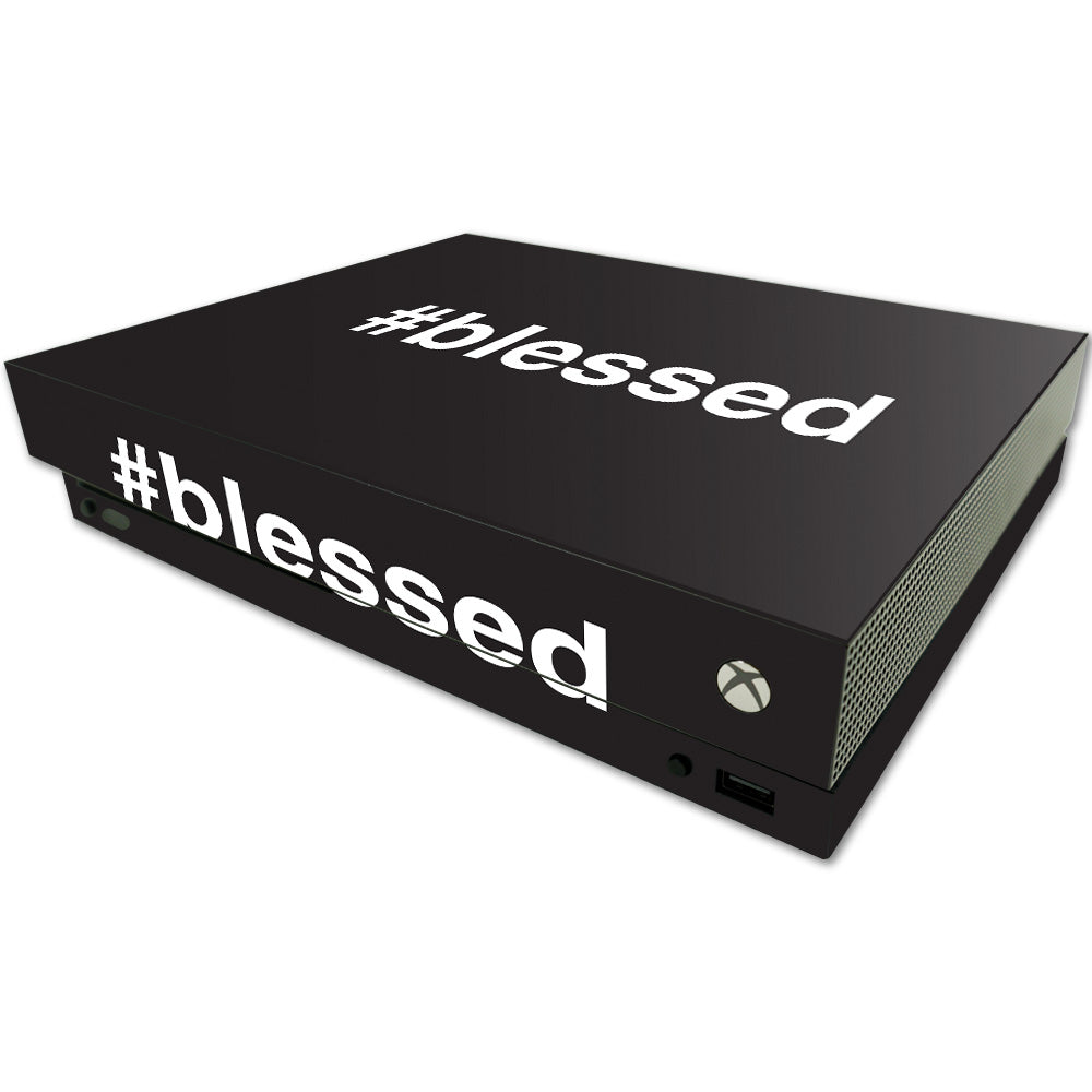 Blessed Skin For Microsoft One X Console Only — MightySkins