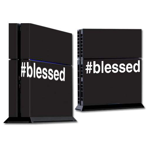 Blessed Skin For Sony PS4 Console — MightySkins