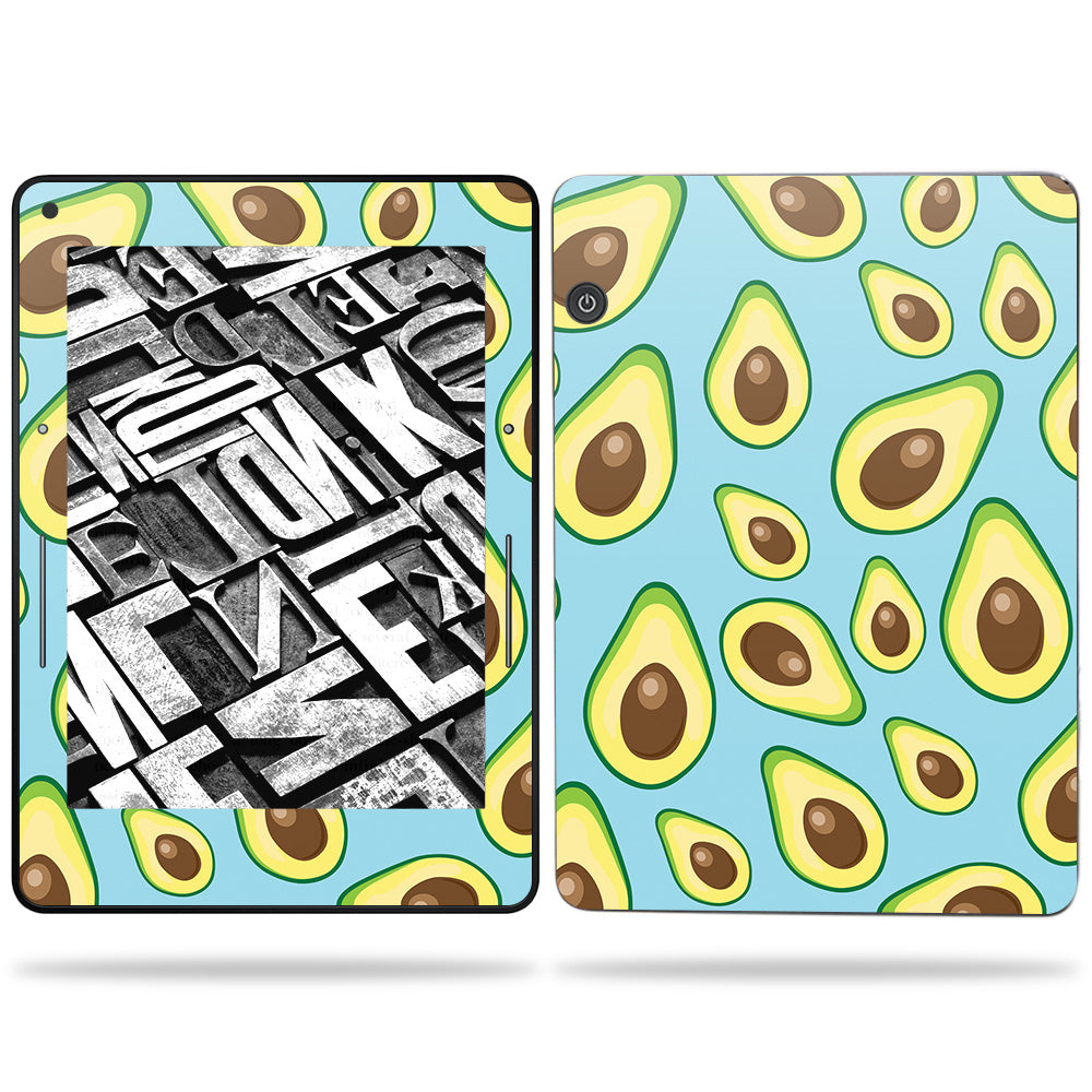 Blue Avocados Skin For Amazon Kindle Voyage 6" (2017) — MightySkins