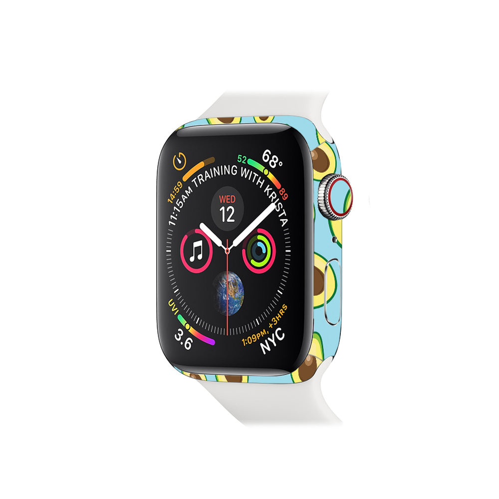 Blue Avocados Skin For Apple Watch Series 4 & 5 & 6 40mm — MightySkins