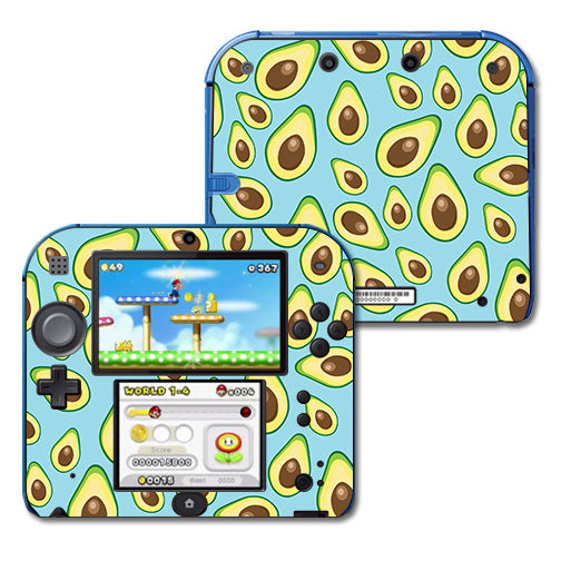 Blue Avocados Skin For Nintendo 2DS — MightySkins